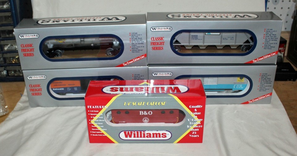 Williams B&O F3 Timesaver Fast Diesel Freight Set - GMFRT-2 - O Scale ...