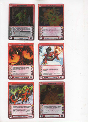 Chaotic lot #183. Lot of 6 Rare Underworld creature cards | eBay