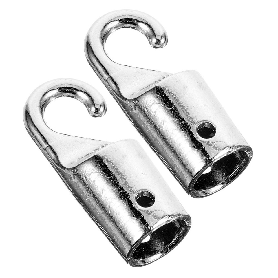 2 Pcs Metal Blinds Hook for Wand Tip Replacement Curtain Device Opener ...