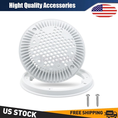 8in Pool Main Drain Cover & Frame For Hayward WG1030AVPAK2 WG1048 ...
