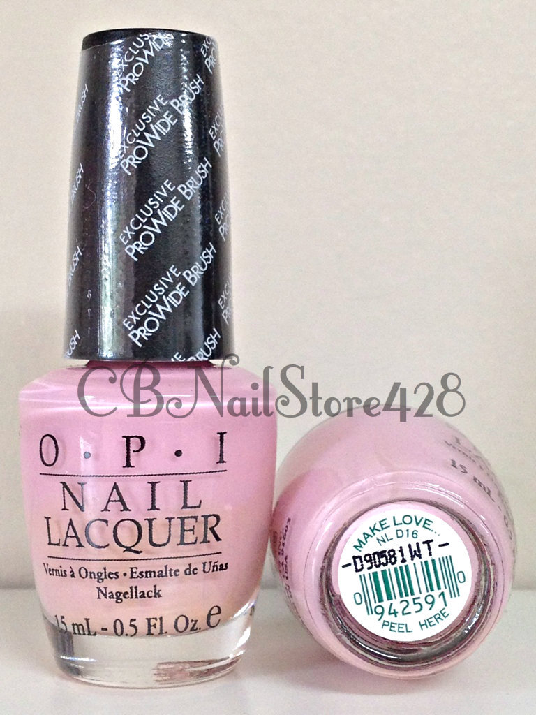 Discontinued OPI Nail Lacquer - Collection of VERY RARE Colors .5oz ...