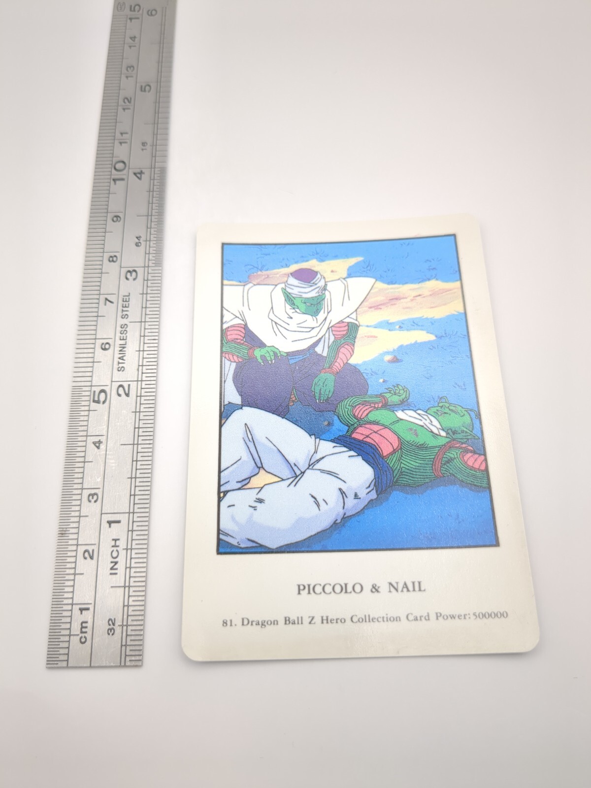 Piccolo & Nail #81 Dragon Ball Z Hero Collection Card Amada 1990s TCG ...
