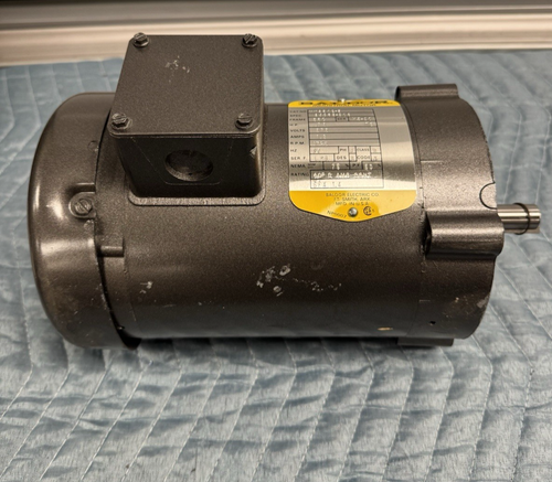 Baldor-Reliance Electric Motor VM3542-5, .75HP, 1725RPM, 3PH, 60HZ, 56C ...