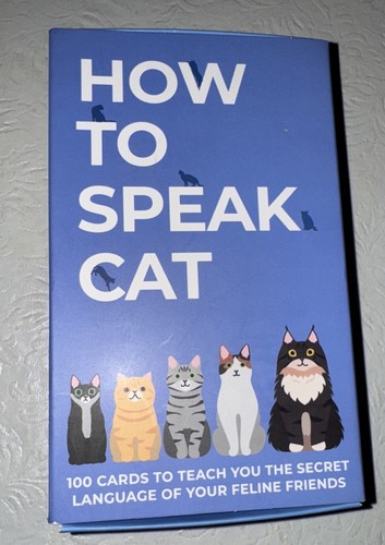 Gift Republic How to Speak Cat Behaviour With The Human Translation ...