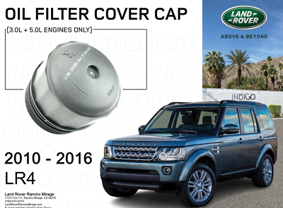 2010-2016 LAND ROVER LR4 Oil Filter Cap Cover Genuine (LR019477-LR4) | eBay