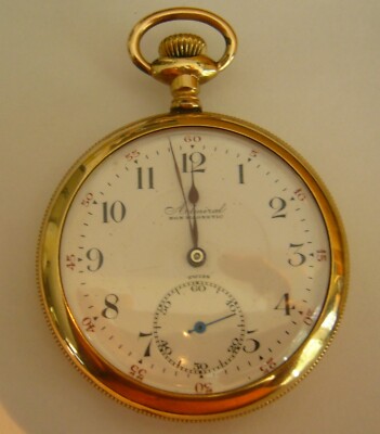 Tacy Watch Co. Admiral Non Magnetic 15J 3adj Pocket Watch | eBay