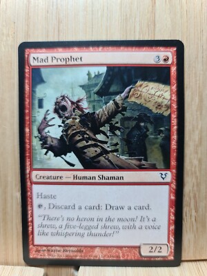 Magic The Gathering🏆MAD PROPHET🏆Creature - Human Shaman MTG Card | eBay ...
