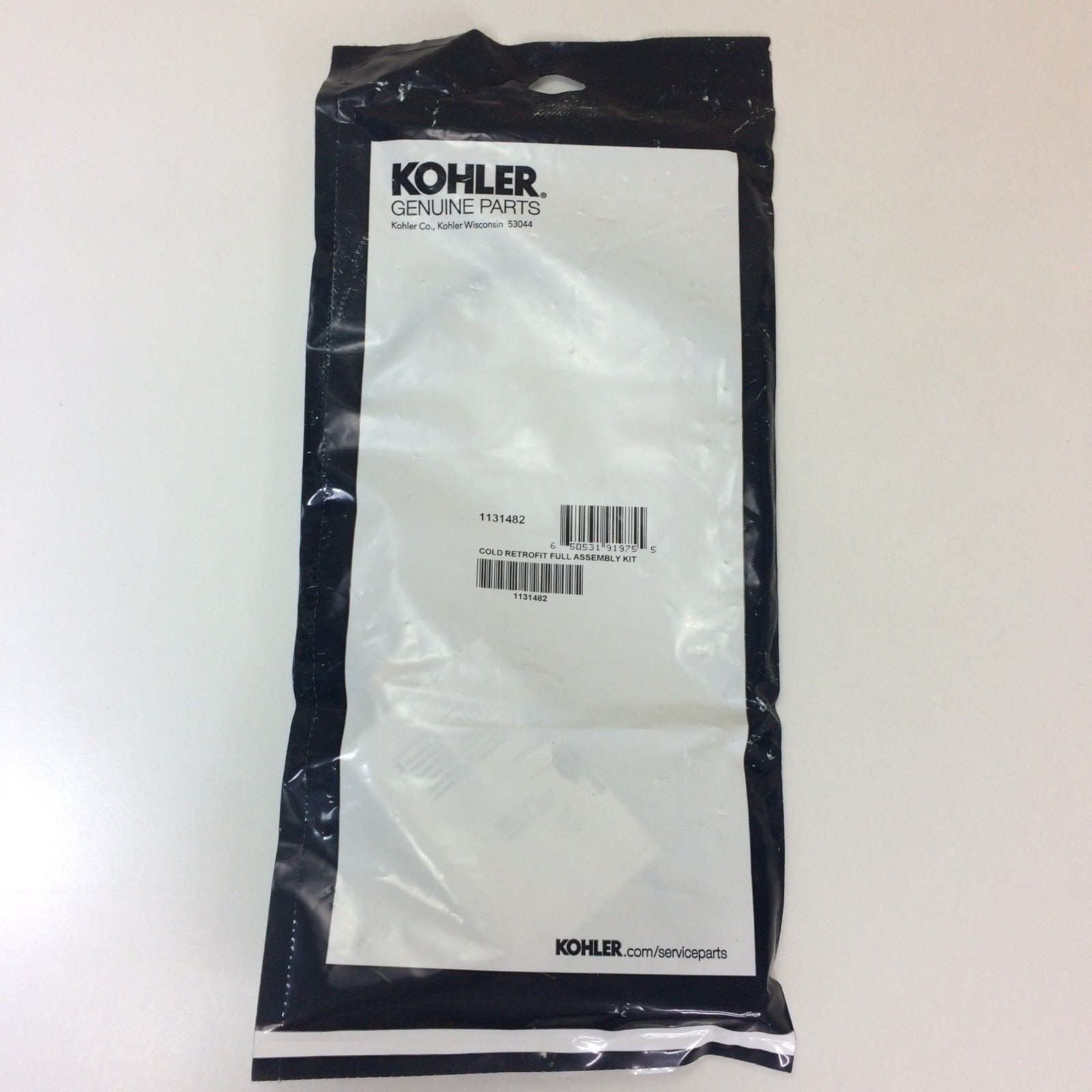 Kohler Genuine Parts 1131482 Cold Retrofit Full Assembly Kit Factory ...