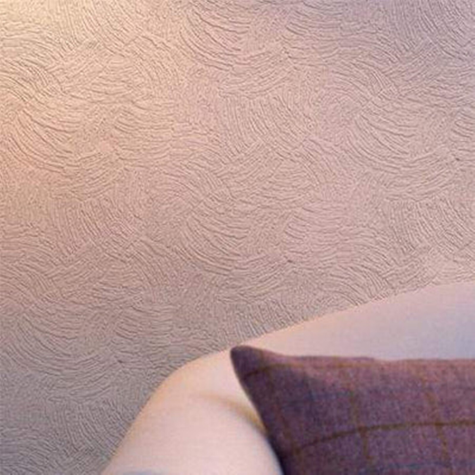 Anaglypta White Paintable Textured Surf Waves stripe Luxury Vinyl ...