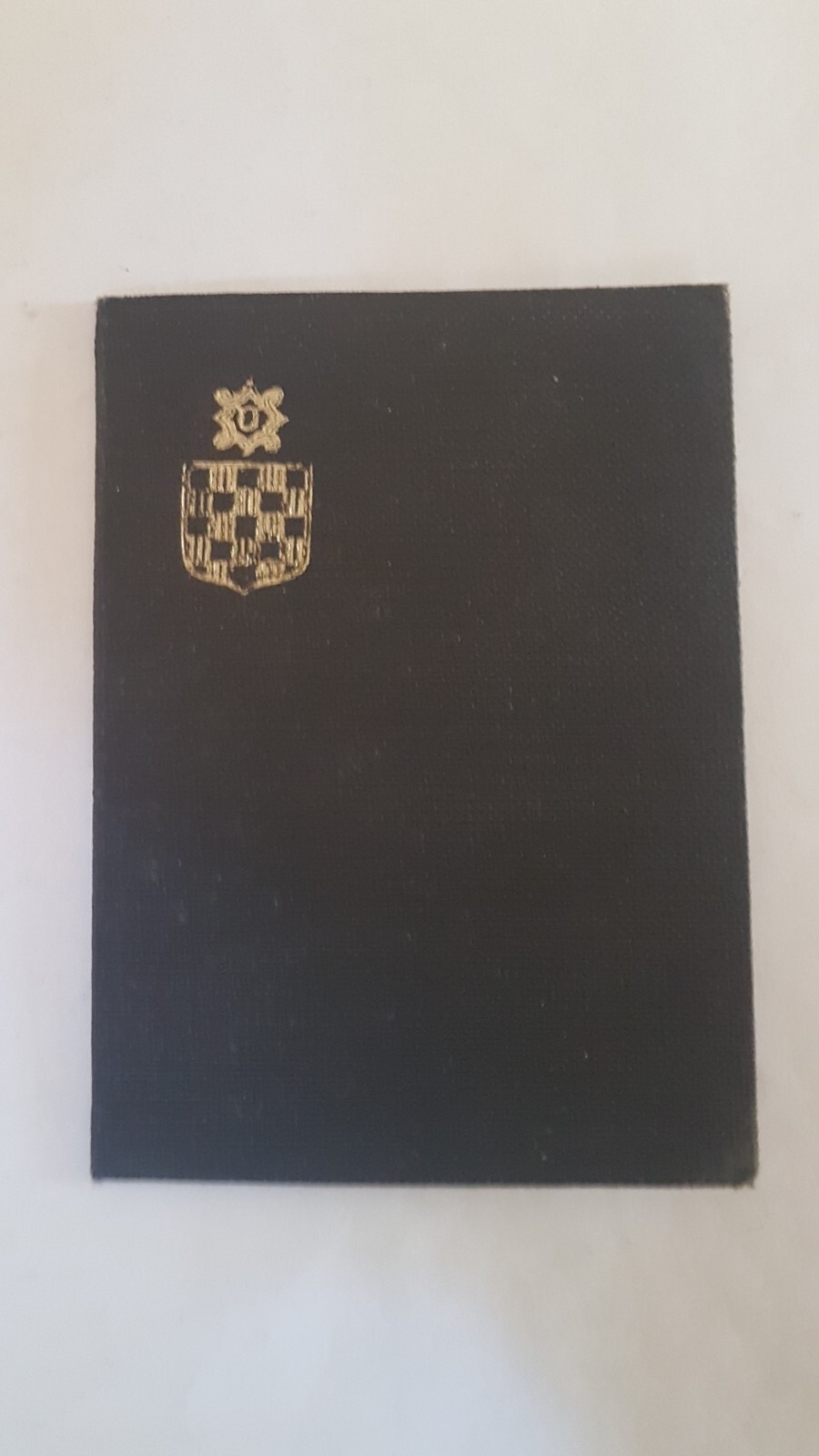 Independent State of Croatia WWII - Legitimation - Zagreb - Vrapče 1941 ...