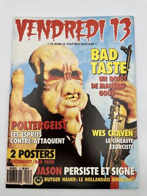 Vendredi 13 French Horror film Fanzine Peter Jackson's Bad Taste w ...