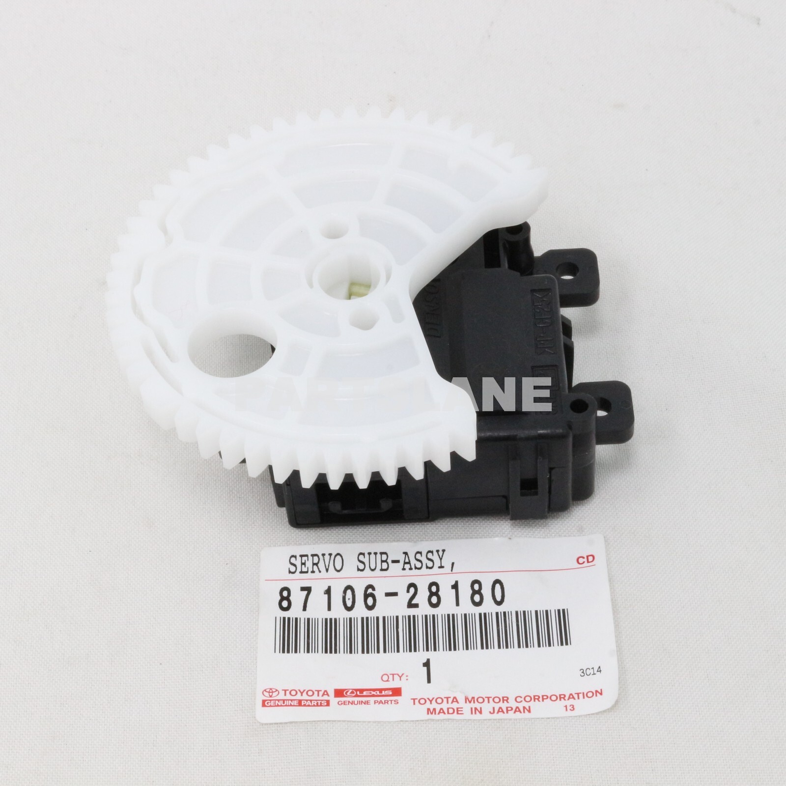87106-28180 Toyota OEM Genuine DAMPER SERVO SUB-ASSY, REAR COOLING UNIT ...