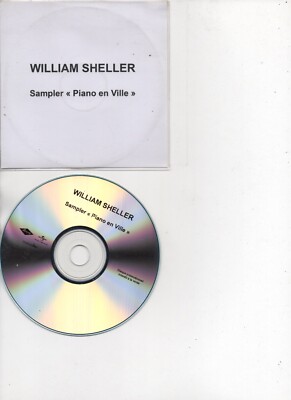 WILLIAM SHELLER RARE CD PROMO PIANO EN VILLE | eBay