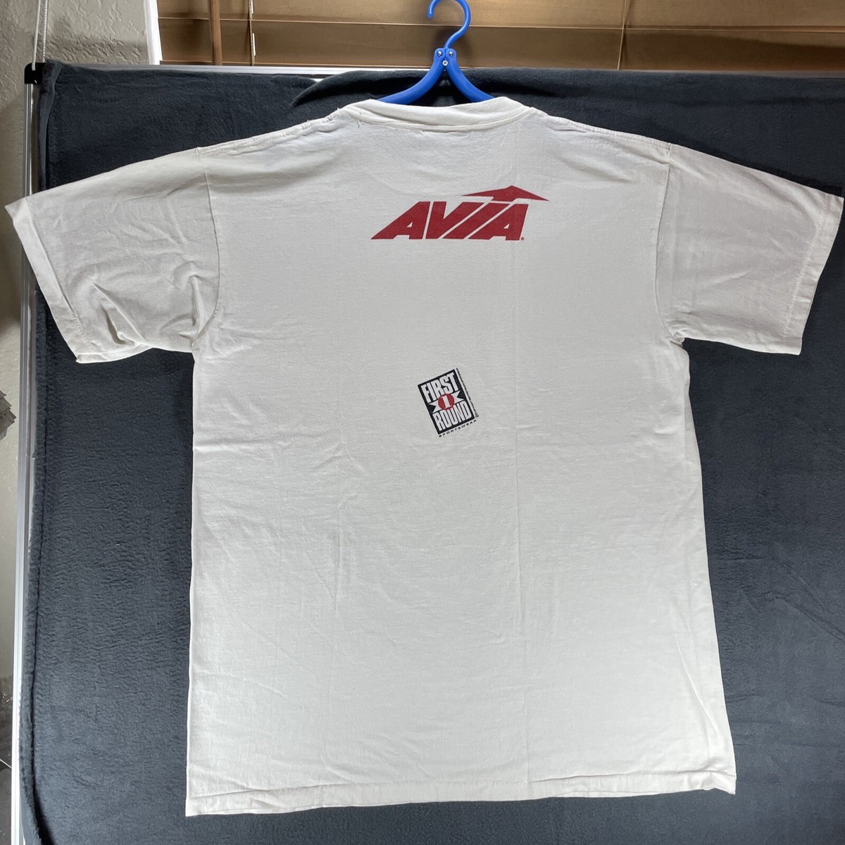 Vintage 1992 Barcelona Olympics Clyde Drexler Avia Dream Team NBA T-Shirt XL USA ugel01ep.gob.pe