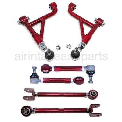 GODSPEED 6PCS REAR CAMBER+TOE+TRACTION ARM KIT FIT 98-05 GS300 / GS400 ...