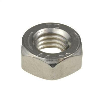 Pack of 2 Stainless A4 316 Left Hand Thread Nut M6 x 1.00p ...