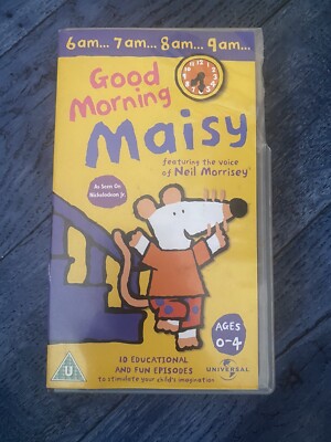 Good Morning Maisy (VHS Tape) | eBay