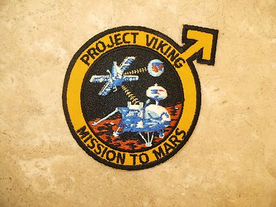 VINTAGE 1975 1976 NASA PATCH PROJECT VIKING MISSION TO MARS | eBay