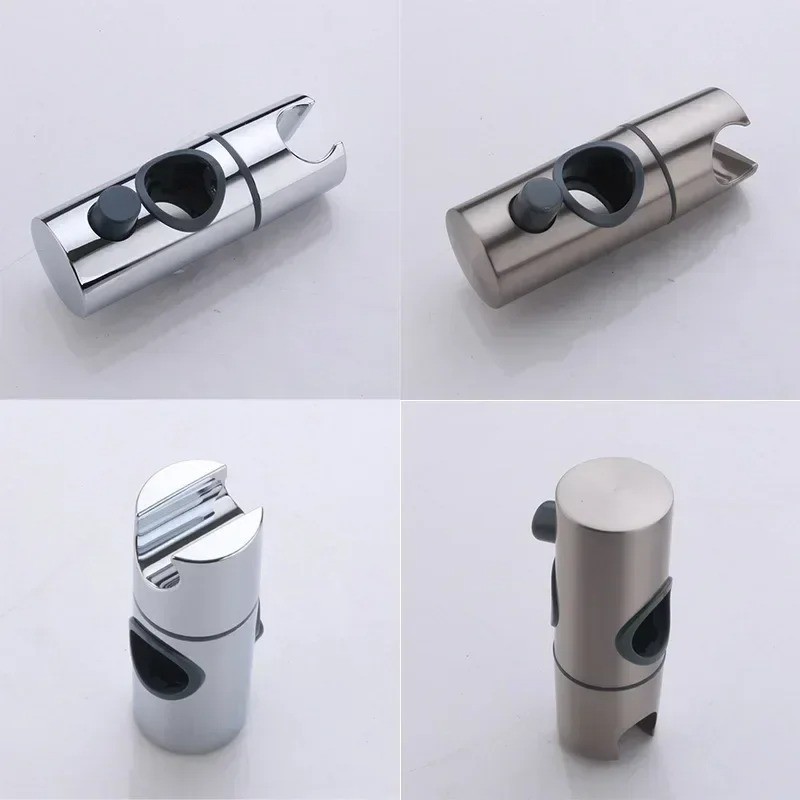 Universal Adjustable Shower Head Holder 18–25mm Chrome Shower Rail ...