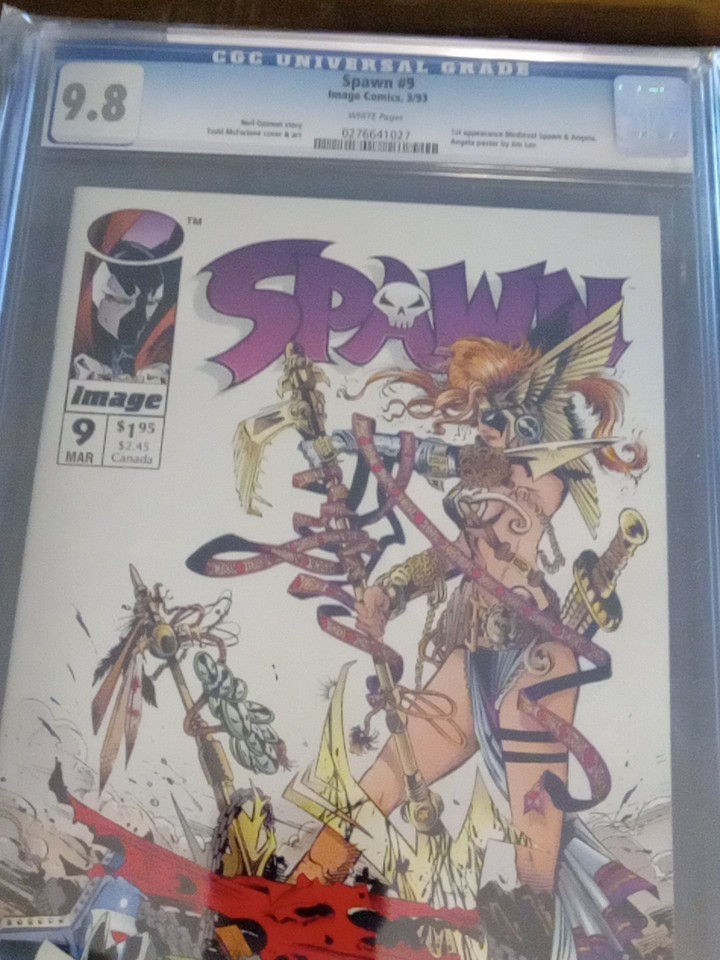 Spawn #1, 2, 3, 4, 5, 7, 8, & #9 All Graded CGC 9.8 from 1992 Spawn Comics. | eBay