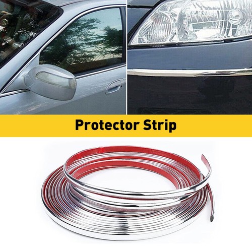 1/2" Chrome Trim Molding Strip Decoration Car Body Door Side Protector ...