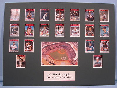 California Angels - 1986 A.L. West Champions | eBay