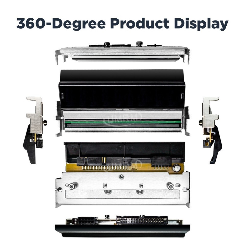 Printhead for Zebra ZE500-4 203dpi Thermal Label Industrial Printer ...