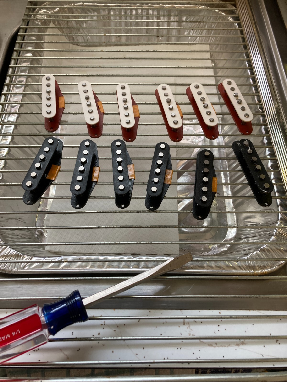 Stratocaster Vintage boutique hand scattered wound loaded 5 way ...