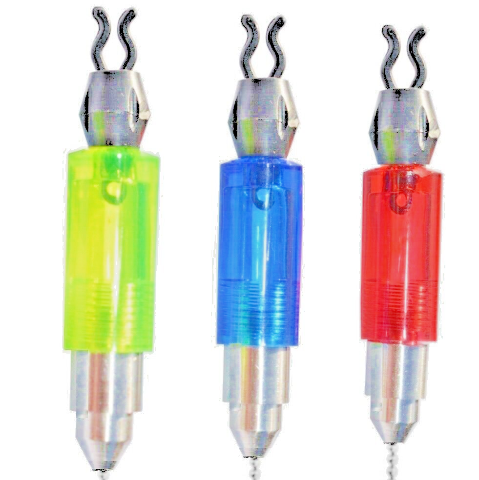 3 x Fishing Rod Pod Bite Indicators Bobbins Hangers Swingers carp For ...