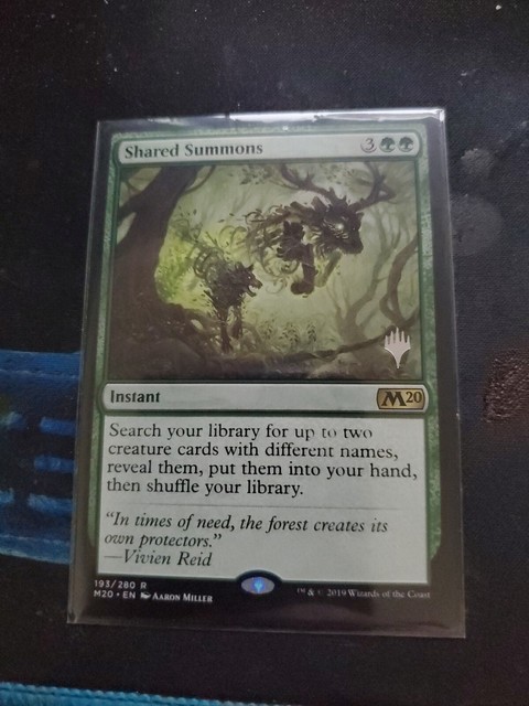 MTG Shared Summons Promo Pack: Core Set 2020 193 Regular Promo for sale ...