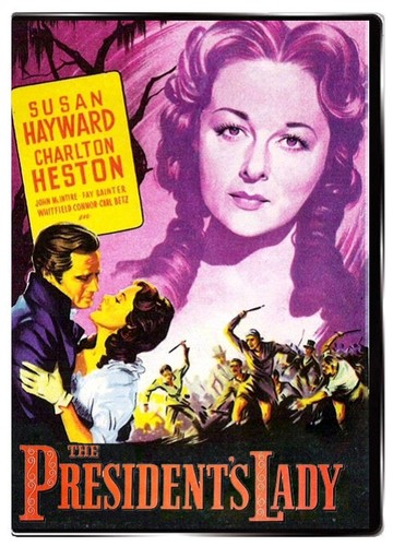 The President's Lady 1953 DVD Charleton Heston, Susan Hayward | eBay