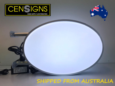 Oval LED Light box / Circular Lightbox 35 x 50cm, 40 x 70cm, 50 x 100cm ...