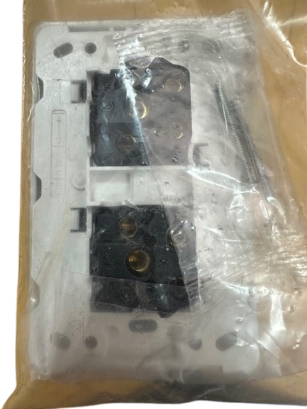 Clipsal P2032VAWE Prestige Series Standard Two Gang Switch White | eBay ...