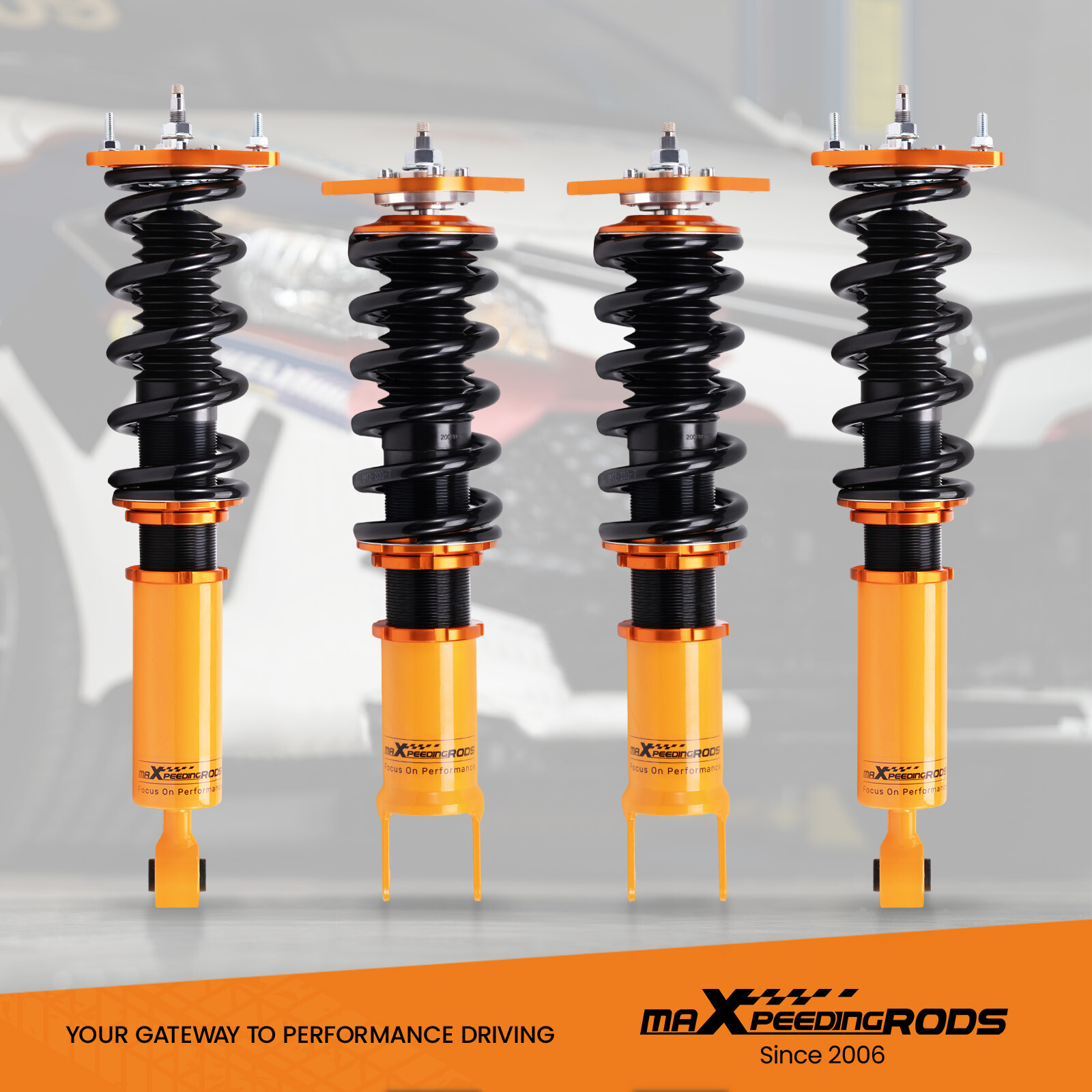 24 WAY ADJUSTABLE COILOVERS STRUTS FOR INFINITI G37 COUPE / SEDAN 08-13 ...