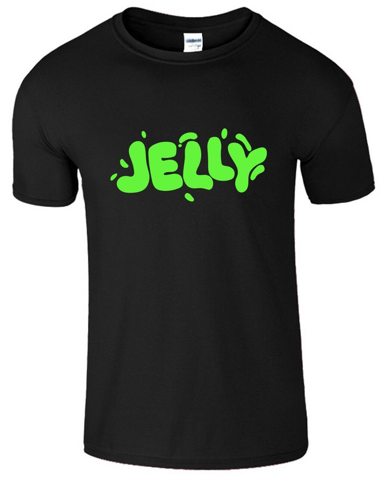 Crazy Green Jelly Kids T-Shirt Funny Boys Youtuber Merch Gamer Birthday ...