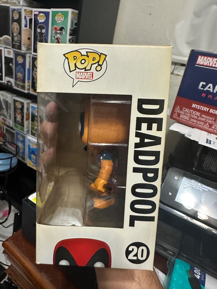Funko Pop Deadpool 20 Orange Suit Convention Exclusive Box Have Details ...