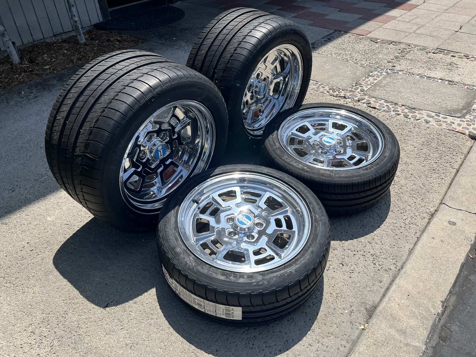 Pantera DeTomaso Campy Style 17” Billet Alum Wheels w/Michelin Pilot ...