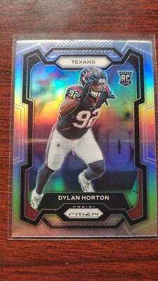 Dylan Horton 2023 Prizm Football Silver Prizm Rookie Card RC Houston ...