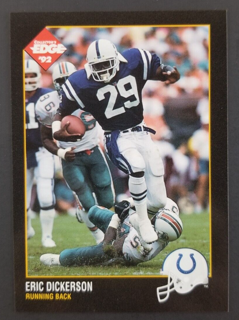 Eric Dickerson 1992 Edge Football Card #63 (NM) | eBay