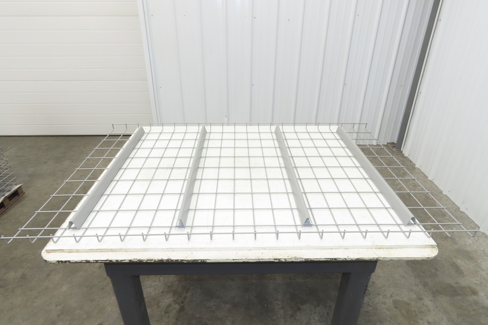 New Pallet Rack Wire Deck 36x58" Waterfall 4 Step Channel Racking ...