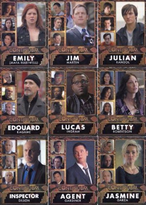 Continuum Seasons 1 & 2 Character Chase Card Set H1 - H18 | eBay