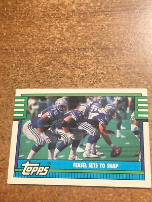 1990 Topps Football # 526 Seahawks Team Leaders/Results Grant Feasel | eBay