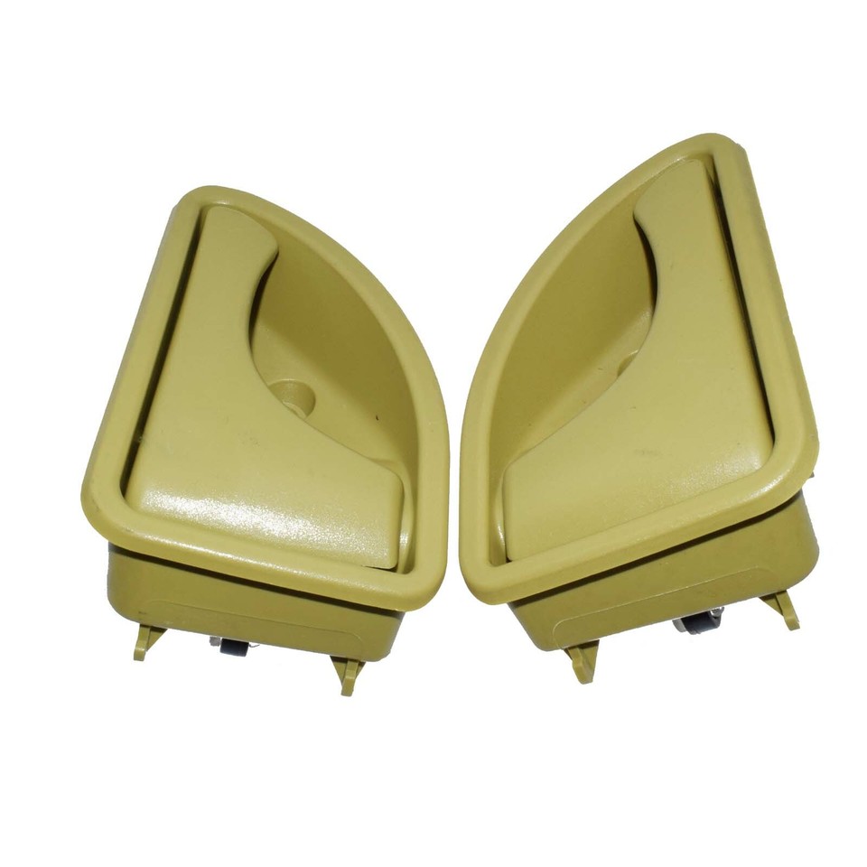 2PCS Inside Left & Right Door Handle Green For Renault KANGOO Twingo ...