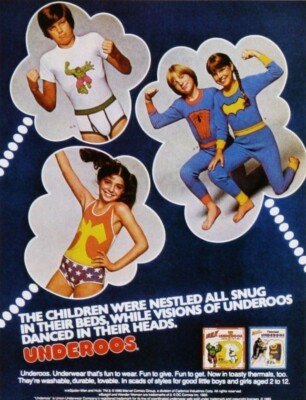 Vintage Underoos Ad Reproduction Framing Print Advertising 17x12 | eBay