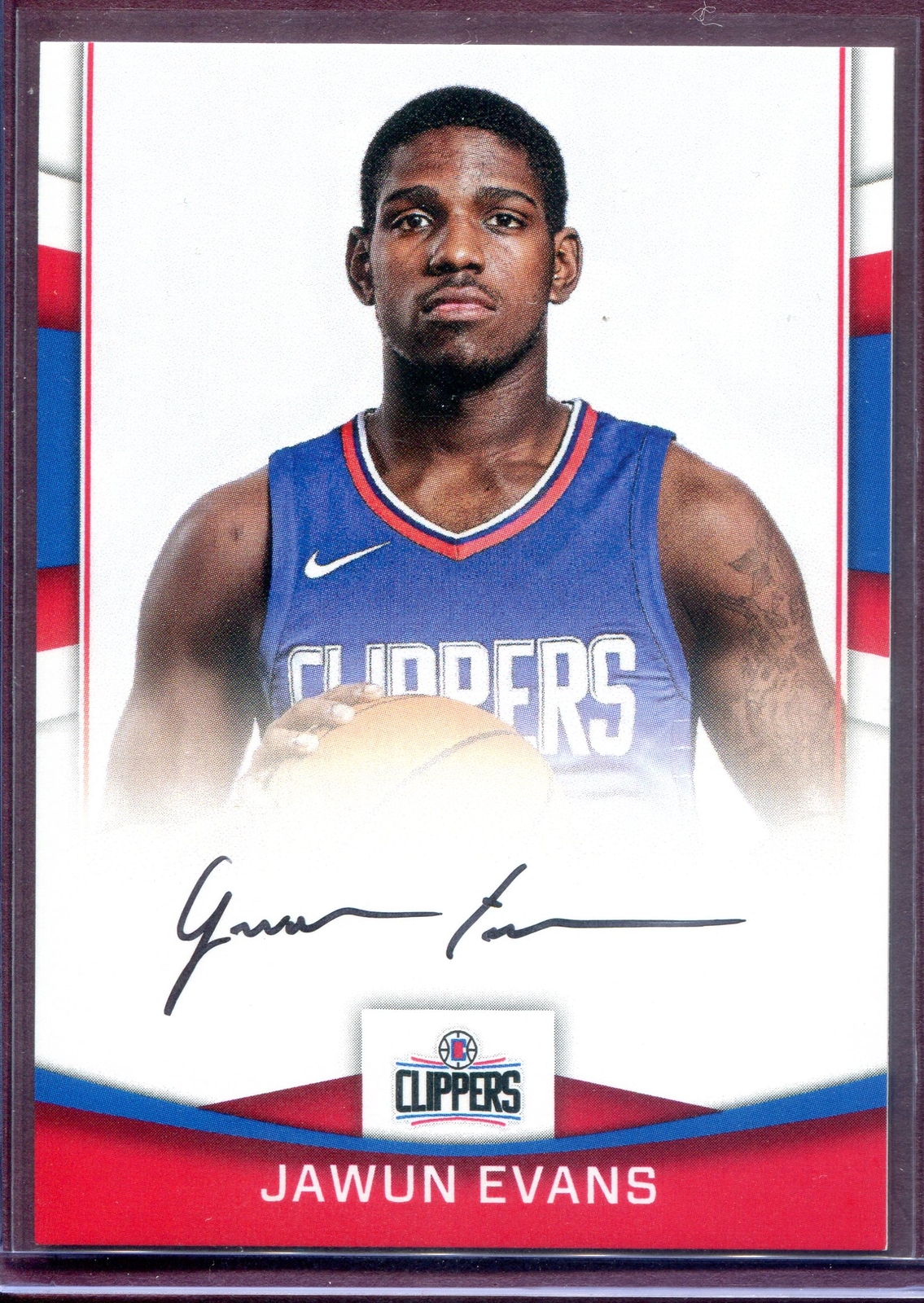 JAWUN EVANS ~ 2017-18 Donruss Basketball Next Day Autographs #39 AUTO ...