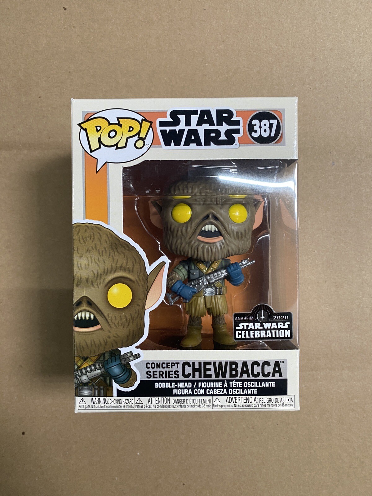 Funko Pop! Star Wars Chewbacca #387 2020 Star Wars Celebration | eBay