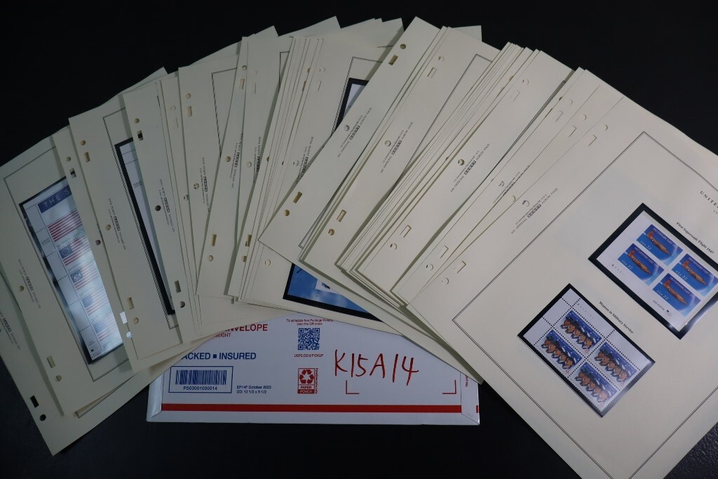 CKStamps 5 : Advanced Mint US PB Stamps Collection In Pages ( Face ...