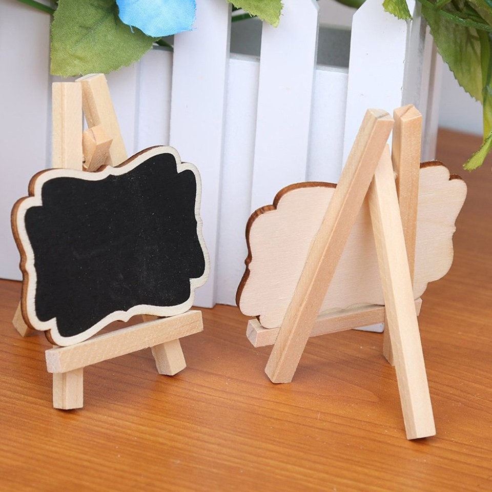 6 Pcs Message Board Ornament Display Chalkboards Blackboard Decoration ...