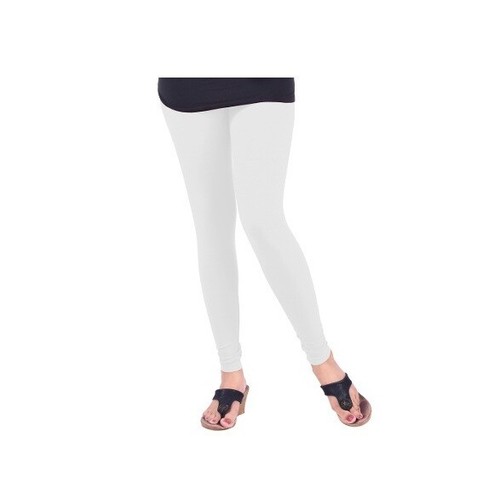 Women Cotton Legi Bollywood Color White Indian Churidar Leggings Pant ...