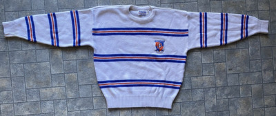 VTG Cliff Engle Sweater NFL Pro Line Denver Broncos Adult L Orlon Wool ...